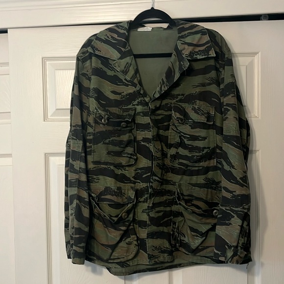 Jackets & Coats | Vintage Tiger Camo Jacket | Poshmark